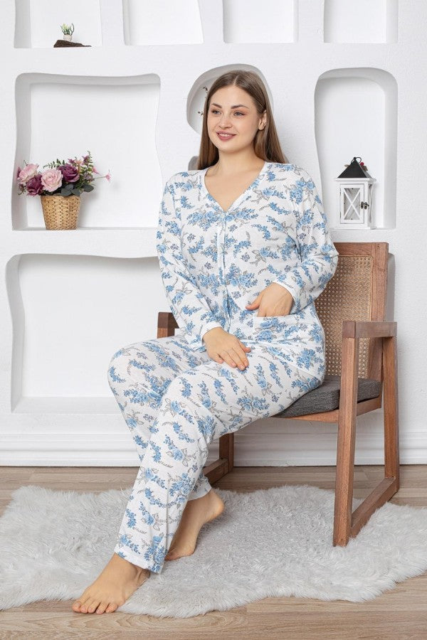 Pijama de Dama bumbac batal | 0024 - PM